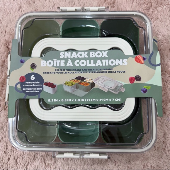 Evriholder | Kitchen | Snack Box With Removable Compartments And Top ...